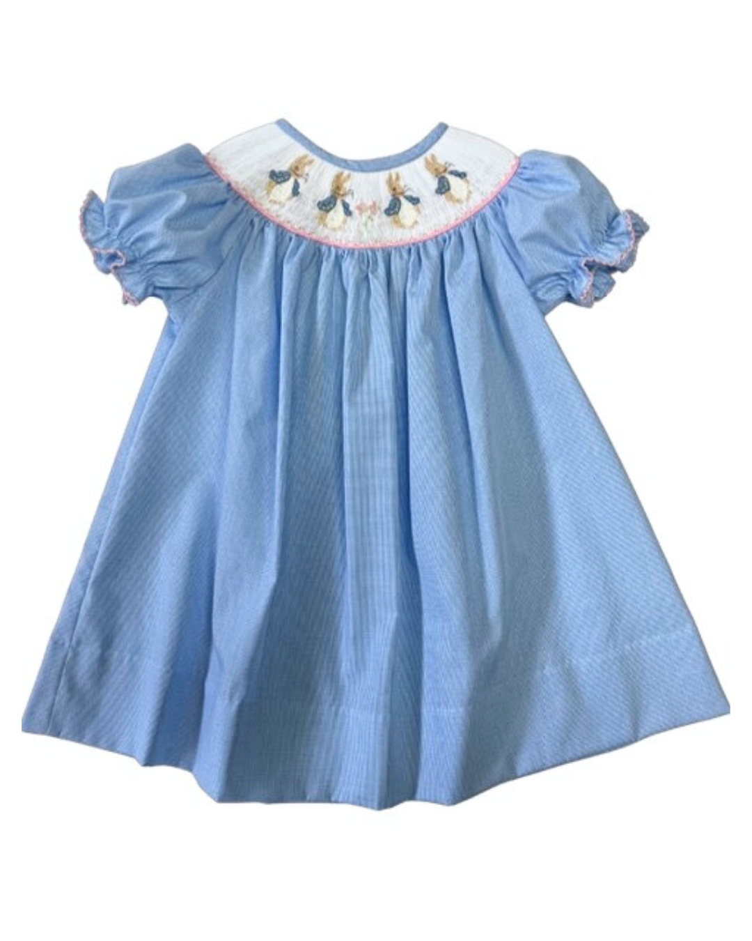 Smocked Peter Rabbit - Emma Bishop Dress – Tortoise & Hare Children's ...