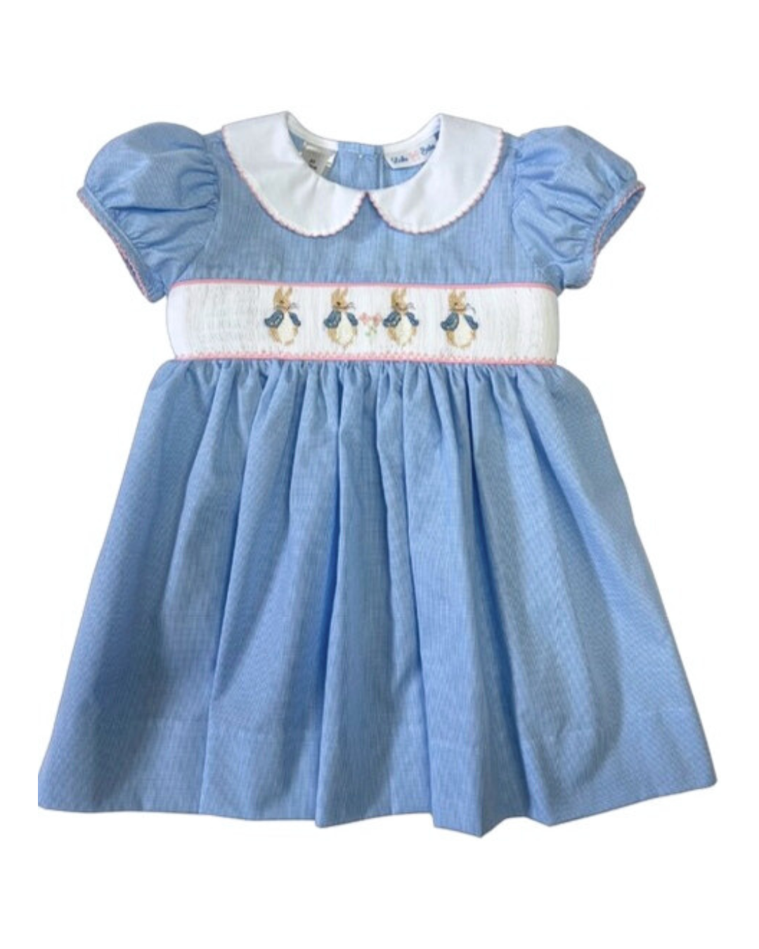 Smocked Peter Rabbit - Rose Dress – Tortoise & Hare Children's Boutique